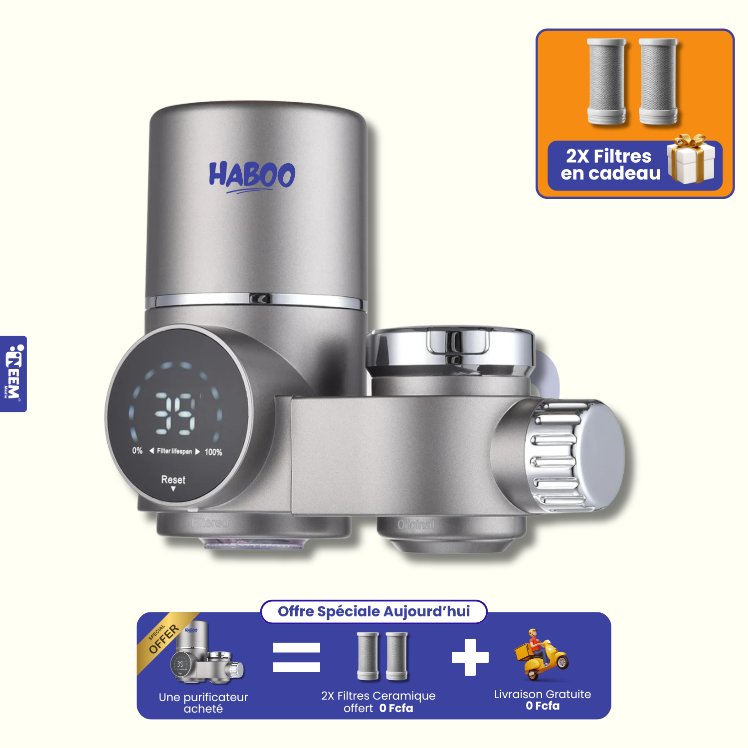 Purificateur d'Eau Anti-Calcaire – Haboo